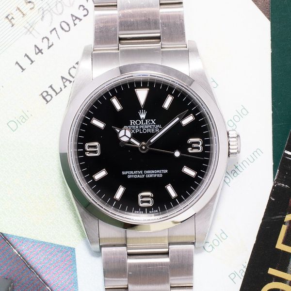 2004 Rolex Ref. 114270 Explorer | Full Set | WatchCharts