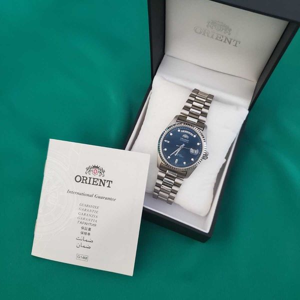 New Orient President Day Date (2EV00002JY) Automatic Rare Discontinued ...