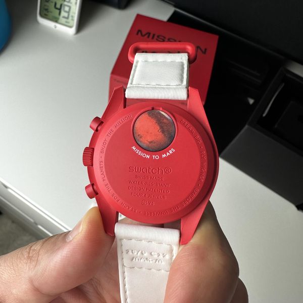 [WTS] Omega x Swatch Moonswatch Mission to Mars + Horus Rubber Strap ...