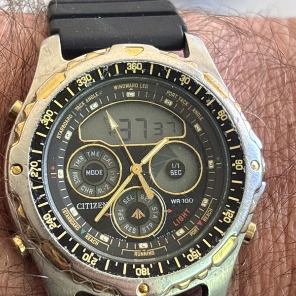 Vintage Citizen Promaster Ana/Digi Menâ s Japanese Quartz Watch ...