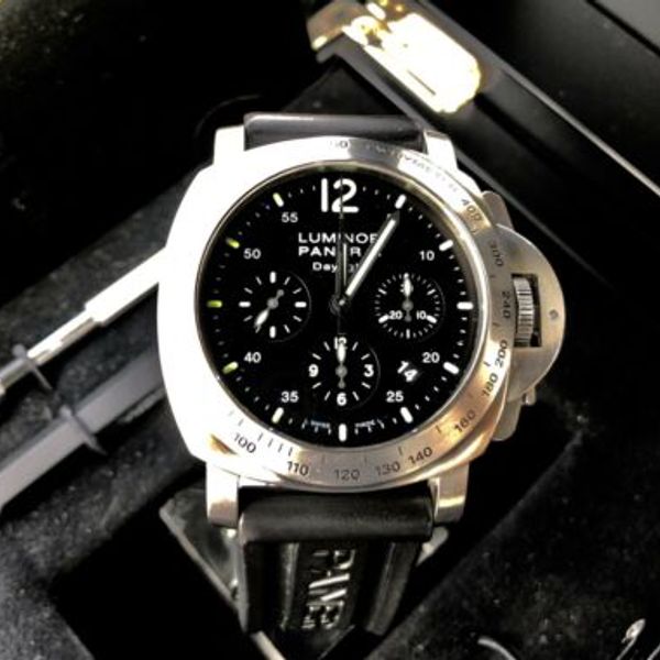 Panerai Luminor PAM 250 Daylight Chronograph 44mm- Series “J”- -Boxes ...
