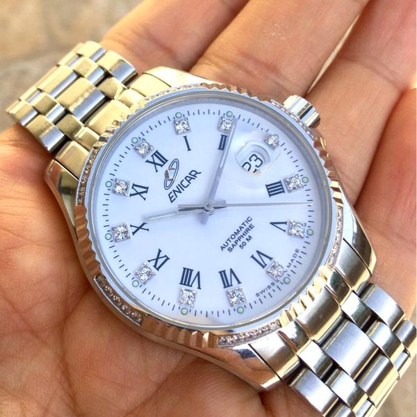 FS: Modern Enicar Automatic 40mm | WatchCharts Marketplace