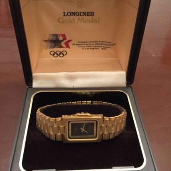 MEN'S 1984 LONGINES QUARTZ Watch “Gold Medal “ Olympics Watch | WatchCharts