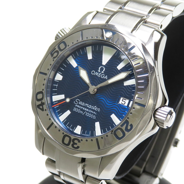 [OMEGA/Omega] Seamaster Professional 300 2263.80 battery replaced watch ...