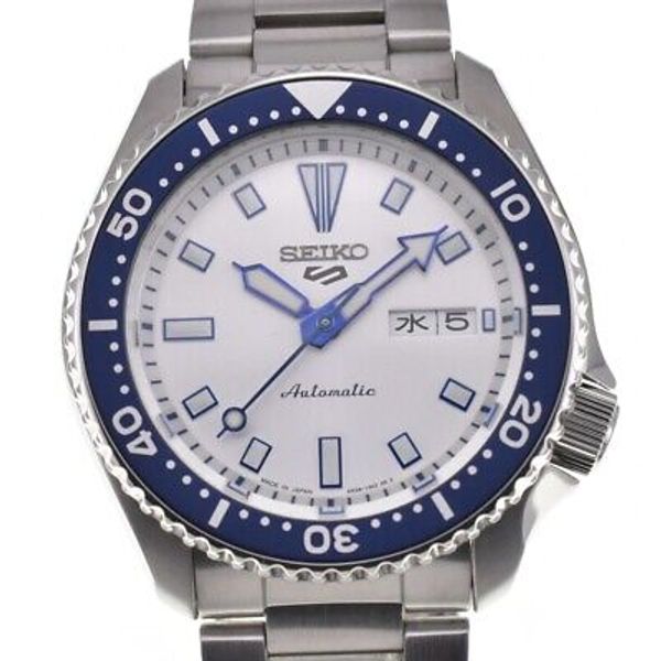 with paper SEIKO Seiko 5 Sport SBSC001 Day date Automatic Men's Watch L ...