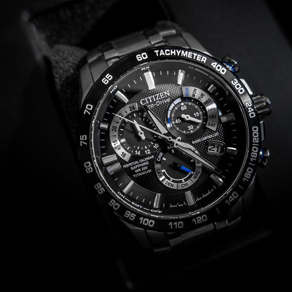 FS: Citizen AT4010-50E Eco-Drive Perpetual Titanium Chronograph ...