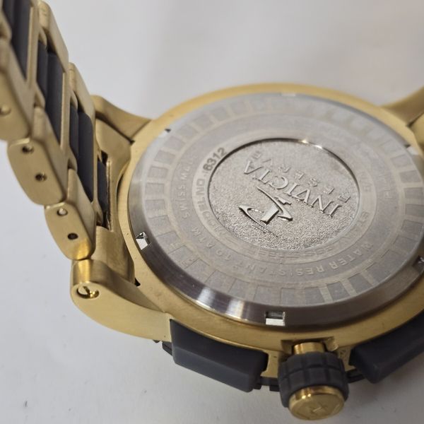 Invicta Reserve Ocean Hawk Chronograph Watch 6312 48mm Gray Gold ...