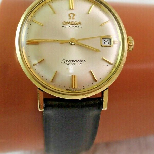 Vintage Omega Seamaster De Ville Automatic Wristwatch Date Window ...