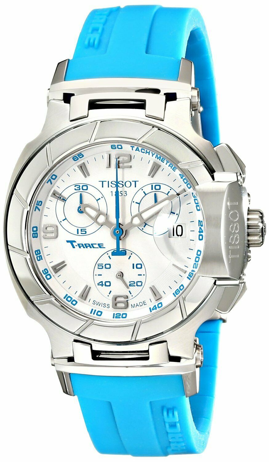 Tissot T-Race Quartz Ladies Blue (T048.217.17.017.02) Market Price ...