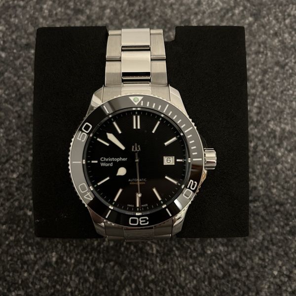 Christopher Ward C60 Trident Pro 600 W/ Box And Papers | WatchCharts ...