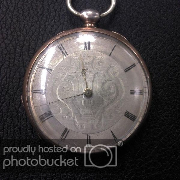 FS: Very Vintage 1820's Silver Cylinder Lepine 2 Style Pocket watch ...