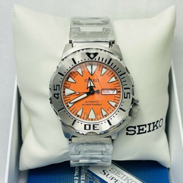 Seiko Orange Monster Watch 2nd SRP309 SRP309K1 4r36 Rare Discontinued ...