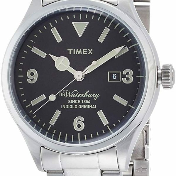Timex 40mm Waterbury Steel Watch | Rare Rolex 1016 Explorer style ...