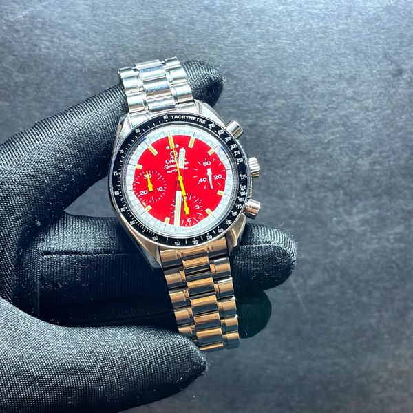 Omega Speedmaster Michael Schumacher Red. | WatchCharts Marketplace