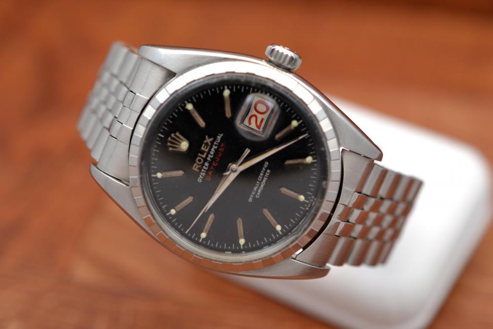 FS: Early Rolex Red Datejust Watch 6305-2 Roulette Date USA jubilee ...