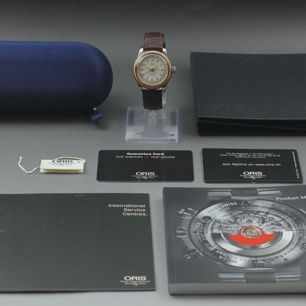 Vintage Near MINT ORIS Big Crown Pointer Date 7551 Men's Automatic ...