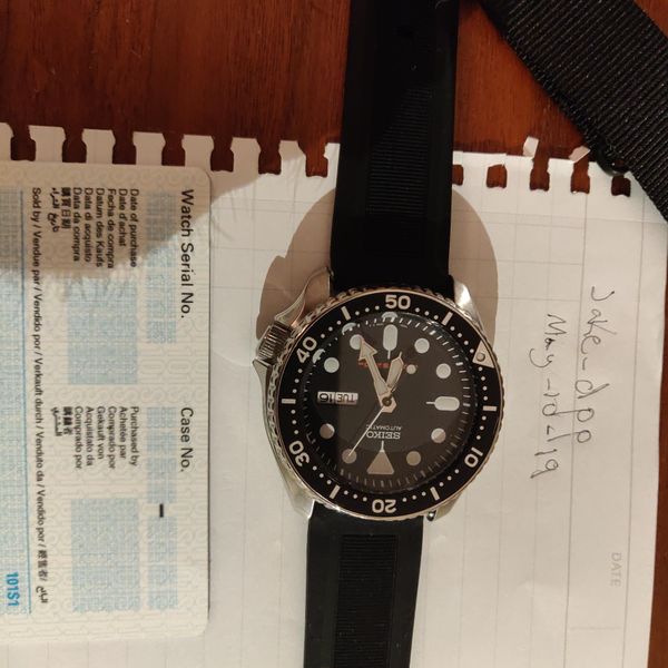 [WTS] Seiko SKX007 with rubber strap, OEM jubilee, and NATO ...