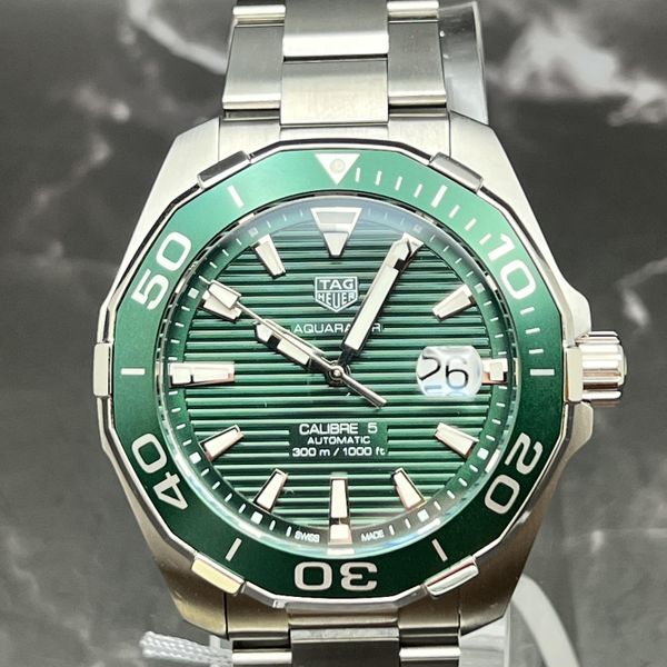 [WTS] NOS Green Tag Heuer Automatic Aquaracer | WatchCharts Marketplace