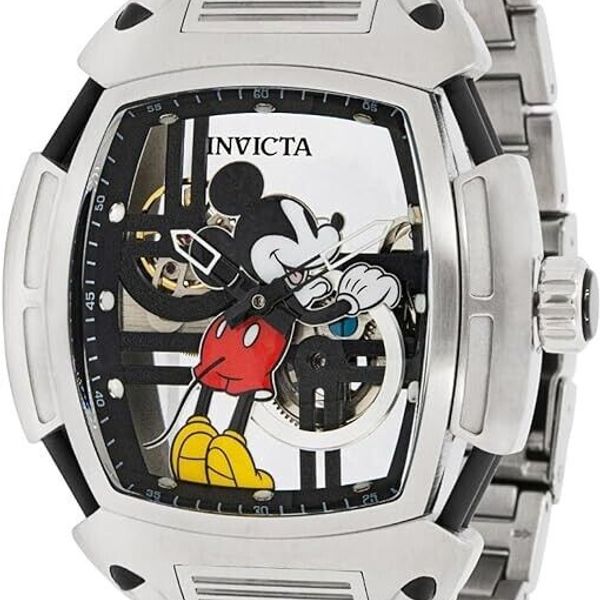 INVICTA 44074 OFFICIAL DISNEY MICKEY MOUSE MECHANICAL WATCH ...