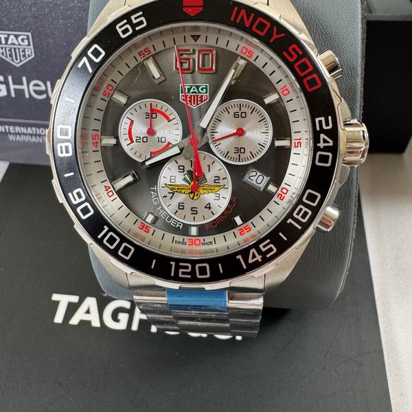 Unused TAG Heuer Formula 1 Chronograph 'Indy 500' - CAZ101V.BA0842 ...
