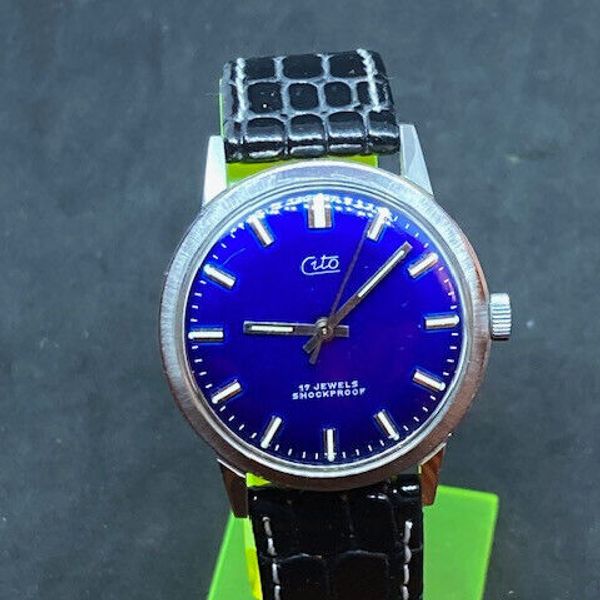 Cito 17 Jewels Shockproof - 1960s Vintage with Durowe 451 (Int) Manual ...