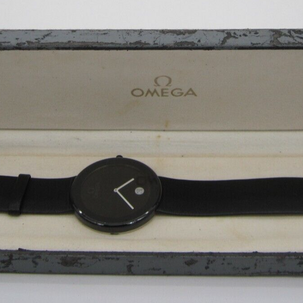 VINTAGE USED BOXED OMEGA MAX BILL 88 ART COLLECTION 40mm WATCH WITH DATE NR !!! | WatchCharts ...