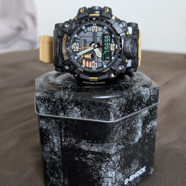 Casio G-Shock Mudmaster Analog Digital Tough Solar GWG-2000-1A5 ...