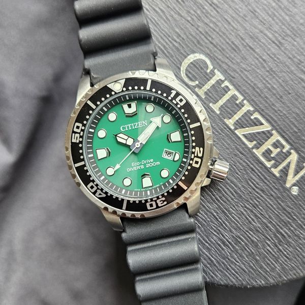 Citizen Eco-Drive Promaster Green Men's Watch - BN0158-18X | WatchCharts Marketplace