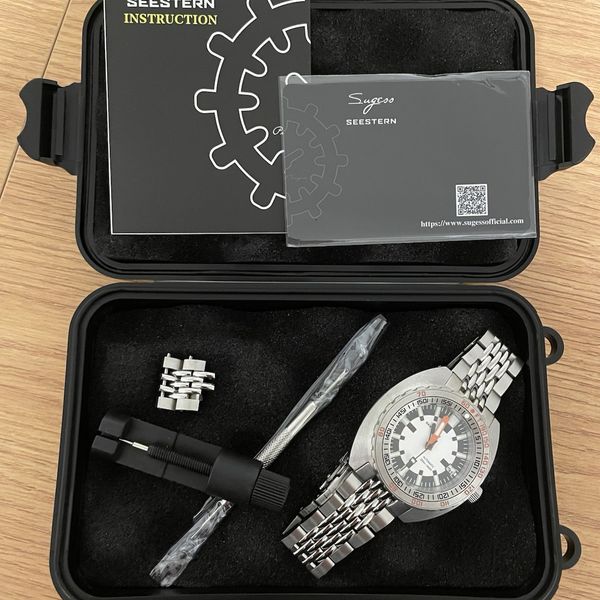 Seestern DOXA SUB 300T Army Homage Automatic Dive Watch | WatchCharts ...