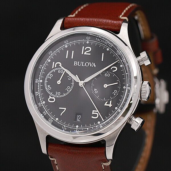 BULOVA Watch C877868 Men's Quartz St.Steel Chronograph Date T3680 ...