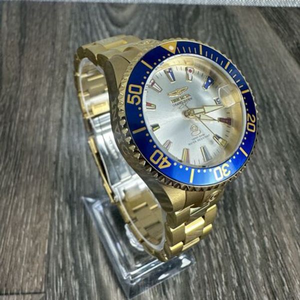 Invicta Pro Diver Lady Women's Automatic Watch 16292 Gold Tone Flags WR ...