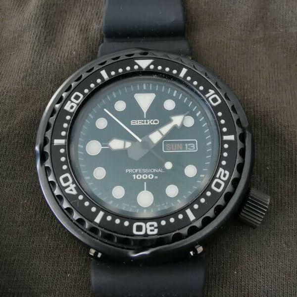 SEIKO Marine Master (Tuna) Professional 1000M Diver Quartz SBBN025 ...