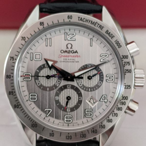 Omega Speedmaster Broad Arrow Co-Axial Chronograph Complete Box and ...
