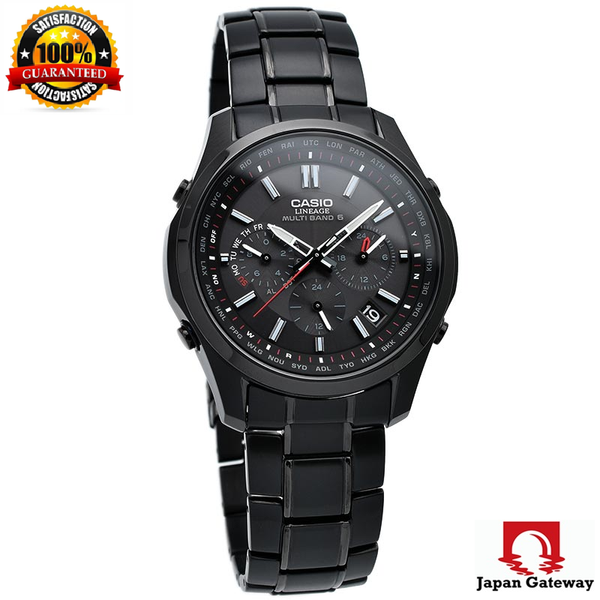Casio Lineage LIW-M610DB-1AJF Stainless Solar Radio Analog Chronograph ...