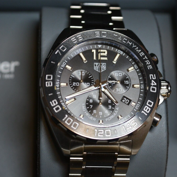 *Full Set* TAG Heuer Formula 1 Gray Sports Luxury Mens Watch CAZ1011 ...