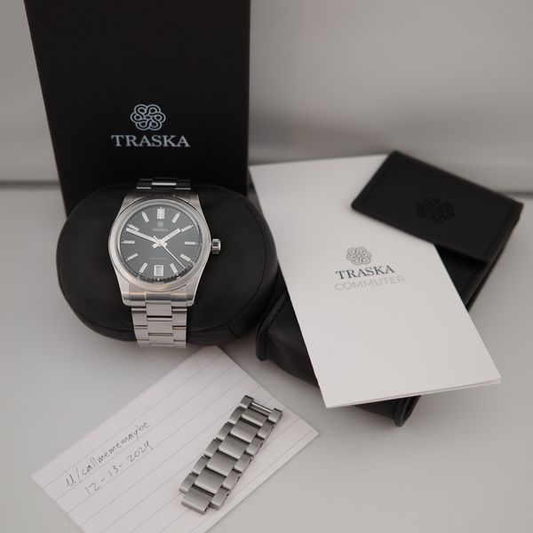 [WTS] Traska Commuter 36 Carbon Black (Newest Ref. 3204) | WatchCharts ...