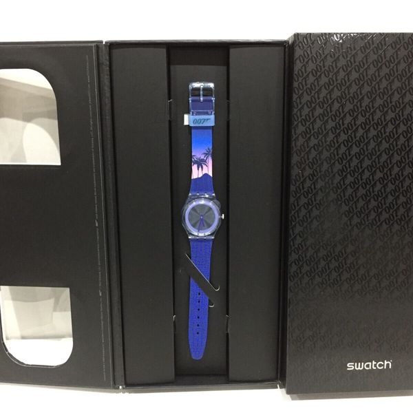Swatch James Bond 007 Collection 2020 Licence To Kill Collectors Watch ...