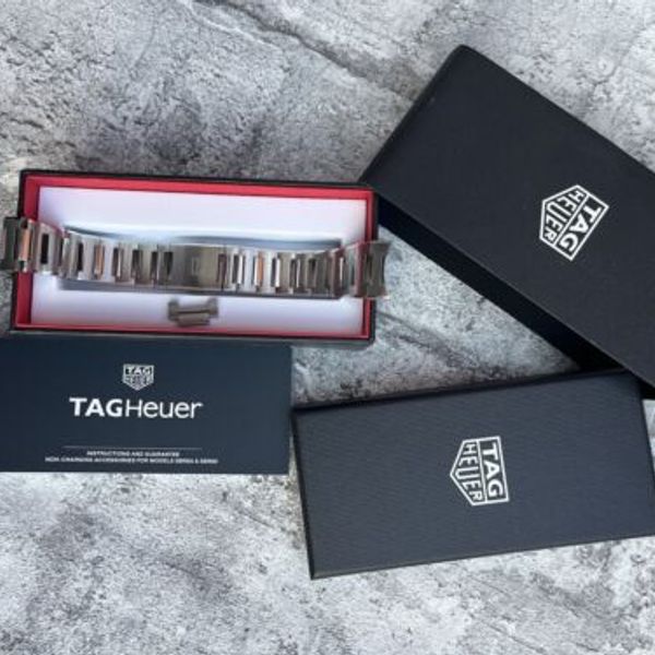 Tag Heuer Connected E4 45mm Stainless Steel Watch Bracelet Strap ...