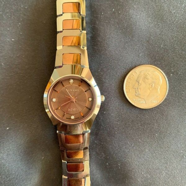 Ladies Rado Jubile´ Two-Tone Ceramic & Tungsten Steel Swiss Watch ...