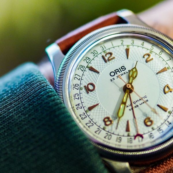 ORIS Big Crown Pointer Date 7543 40mm Stainless Steel White Dial Bronze ...