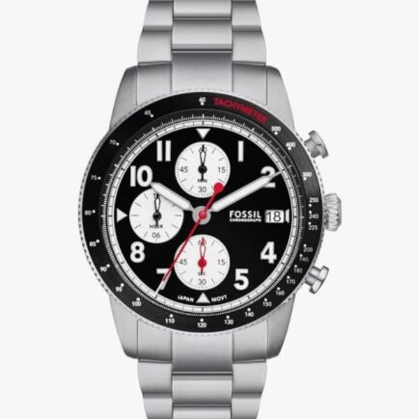 Fossil Men's Sport Tourer Black Dial Watch - FS6045/without box ...