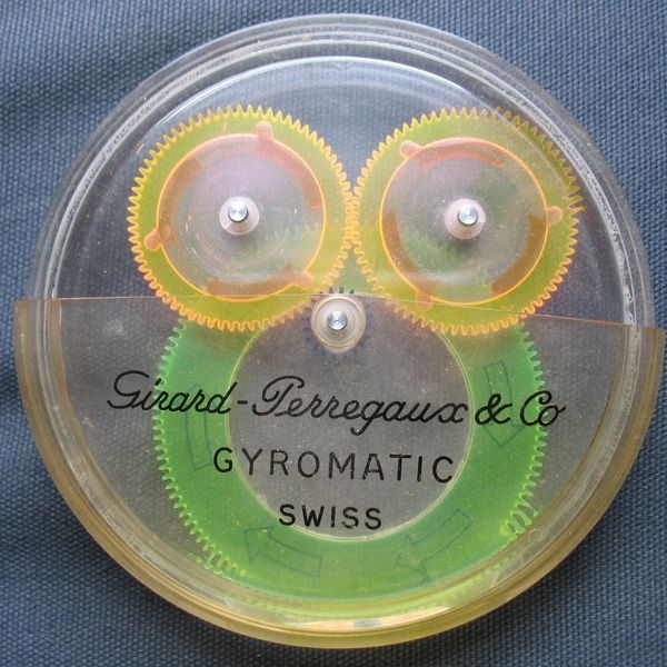 Rare Vintage Girard Perregaux Gyromatic Wrist Watch Mechanism Store ...