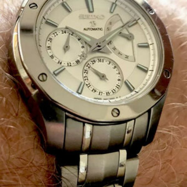 Seiko Brightz Automatic Mechanical Rare 4S27! Retrograde Awesome ...