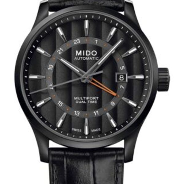 New MIDO 42mm MULTIFORT DUAL TIME GMT automatic watch | WatchCharts ...