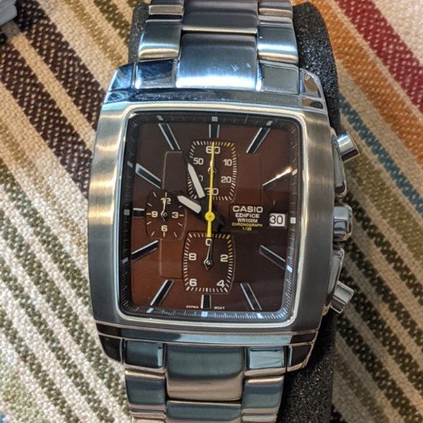 [$100 USD] Casio Edifice Chrono EF-509D-5A | WatchCharts Marketplace