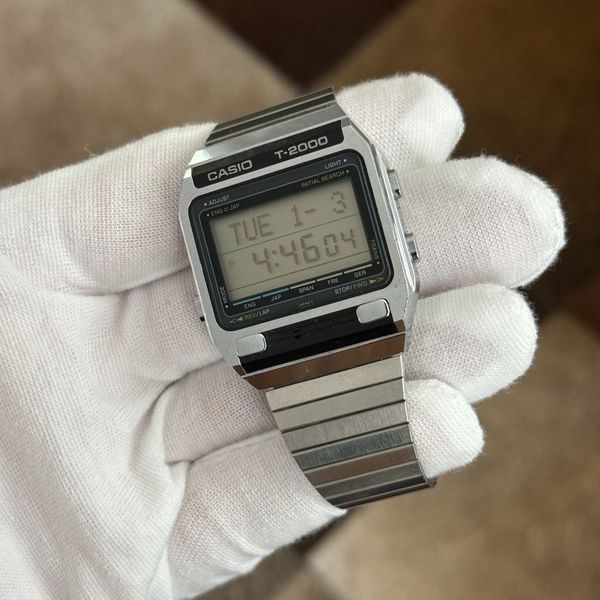 Rare Vintage Casio T-2000 Menâ s Digital Dictionary Watch JDM 1980s ...