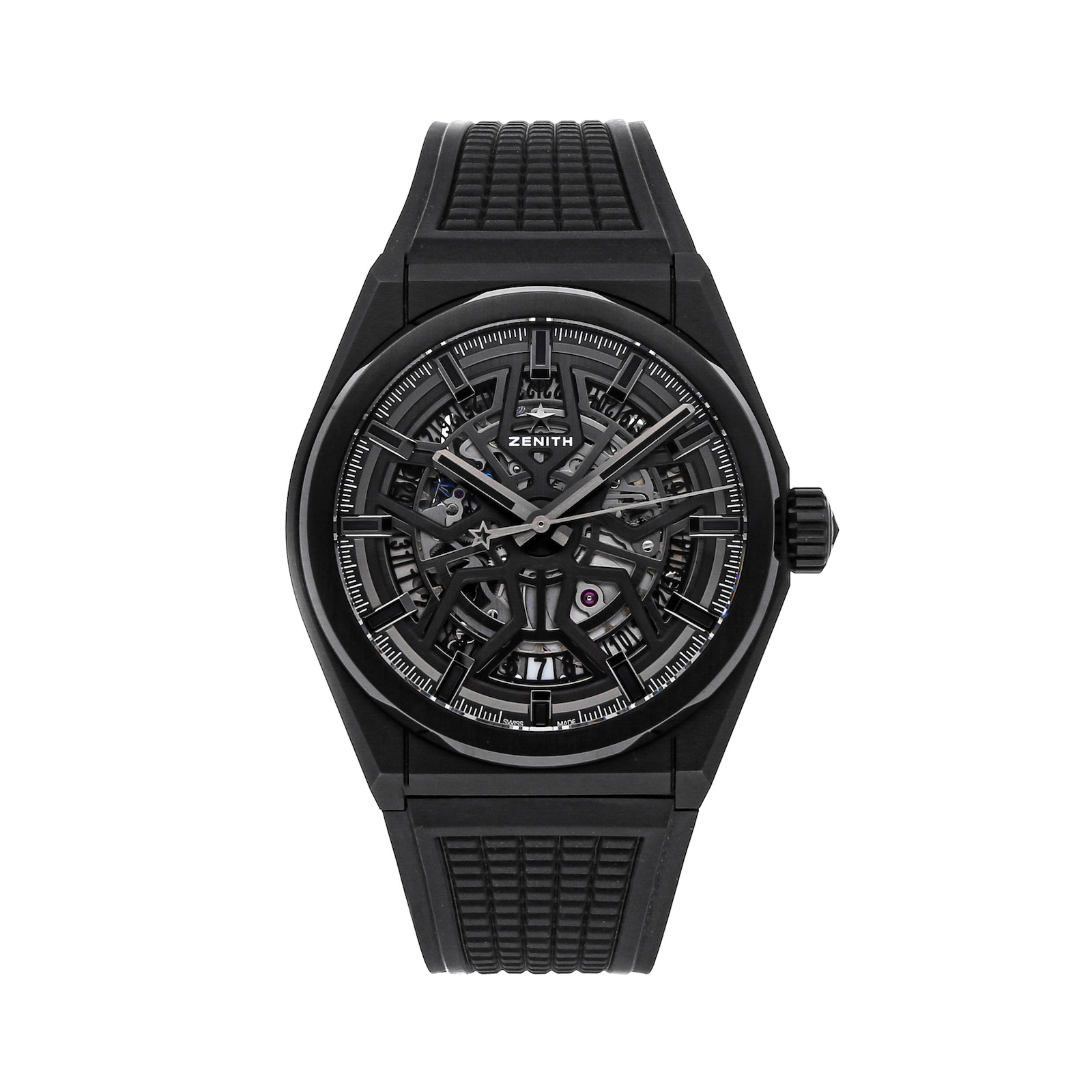 Zenith Defy Classic 41mm Black Ceramic (49.9000.670/77) Market Price ...