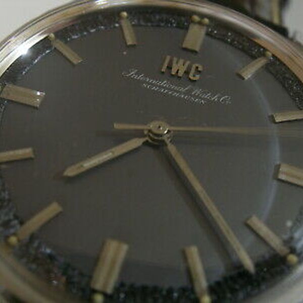 Gents Vintage Swiss IWC International Watch Co. c89 Manual Winding ...