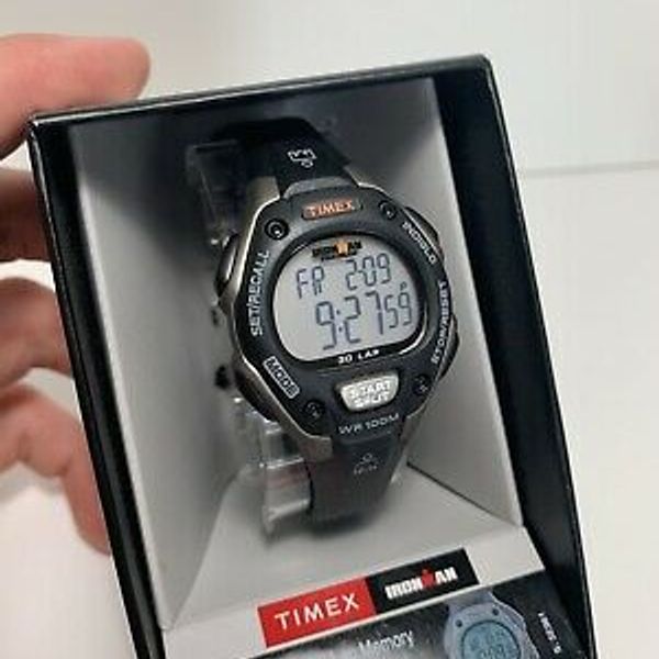 Timex T5E961, Women's "Ironman" 30-Lap Resin Watch, Alarm, Indiglo ...