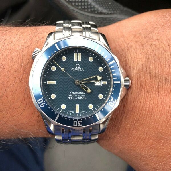 Omega Seamaster James Bond 300M GMT Co-Axial AUTOMATIC 2535.80 SS | WatchCharts